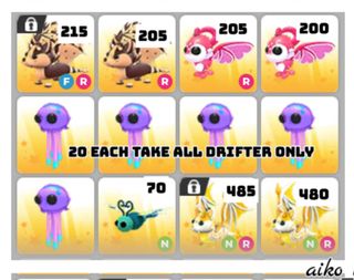 Adopt me common pets, Video Gaming, Video Games, Others on Carousell