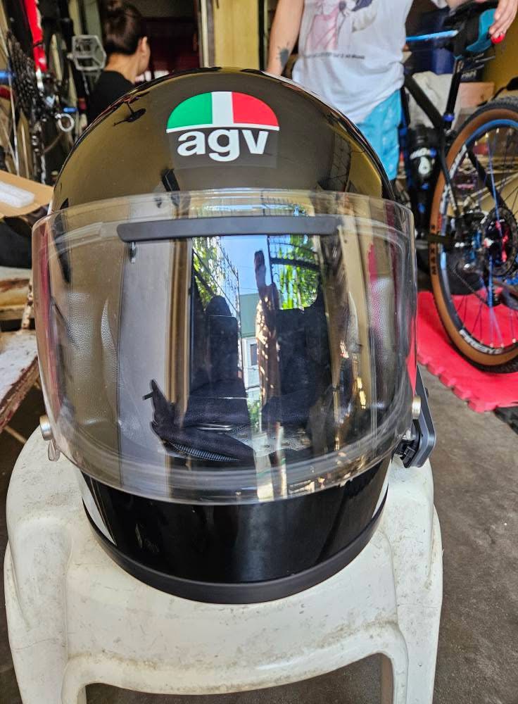 AGV CLASSIC HELMET, Motorbikes, Motorbike Parts & Accessories, Helmets ...