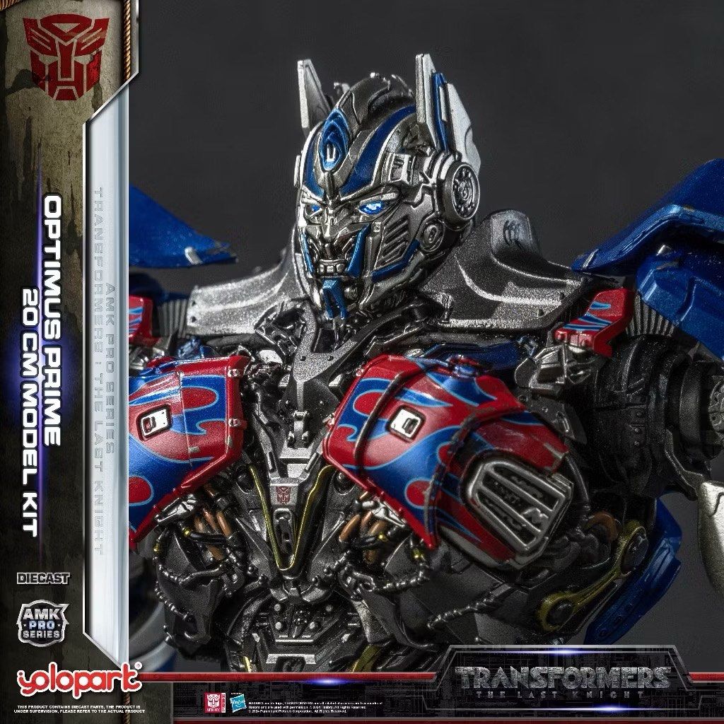 AMK Pro Series Yolopark The Last Knight Optimus Prime Kit, Hobbies ...