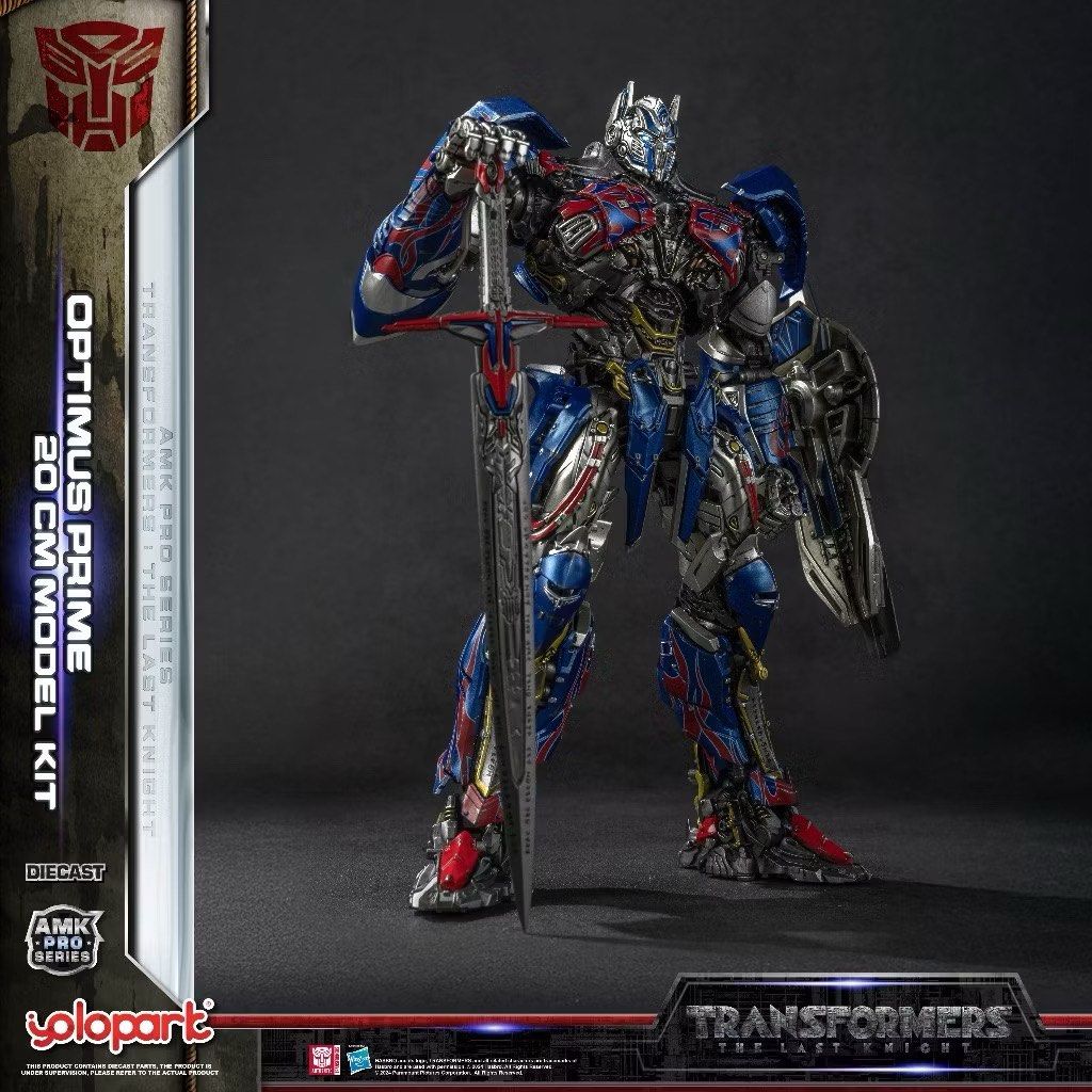AMK Pro Series Yolopark The Last Knight Optimus Prime Kit, Hobbies ...