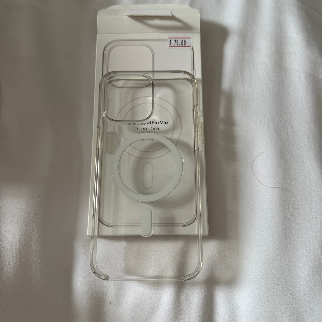 Apple ORI iPhone 15 Pro Max Clear Case, Serba Serbi, Others di Carousell