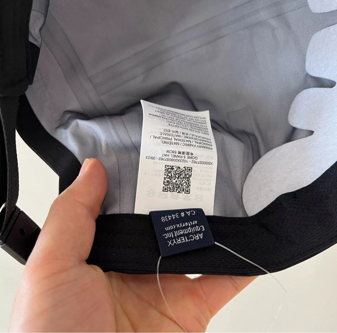 Arc'teryx Gore 5 Panel Cap Black 7762 / 100% Authentic, Men's Fashion ...