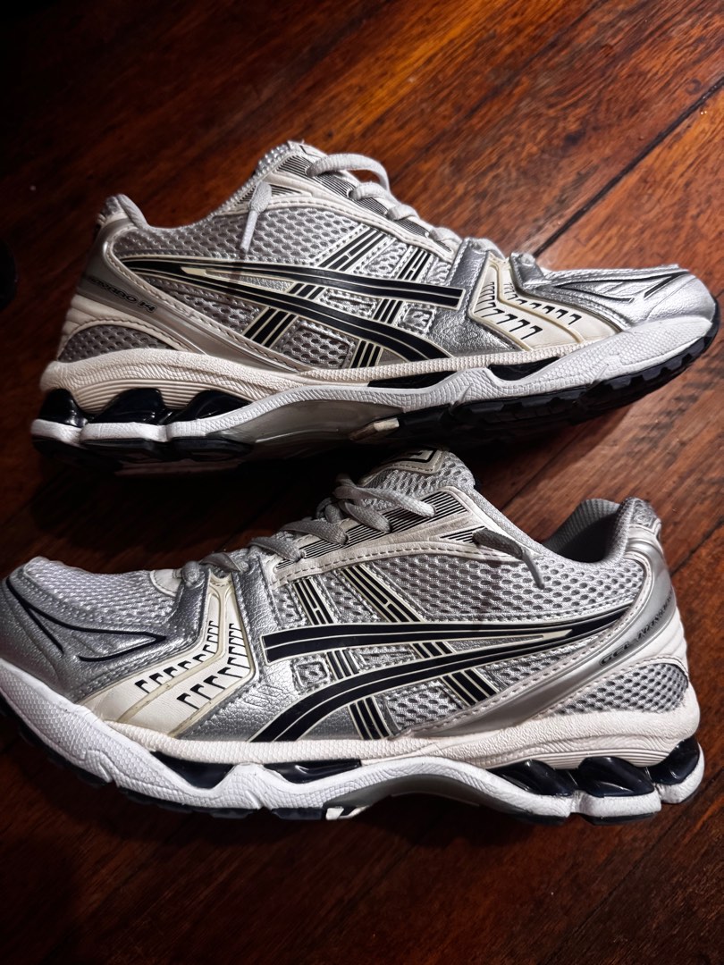 Asics gel kayano 14 White Midnight, Men's Fashion, Footwear, Sneakers ...