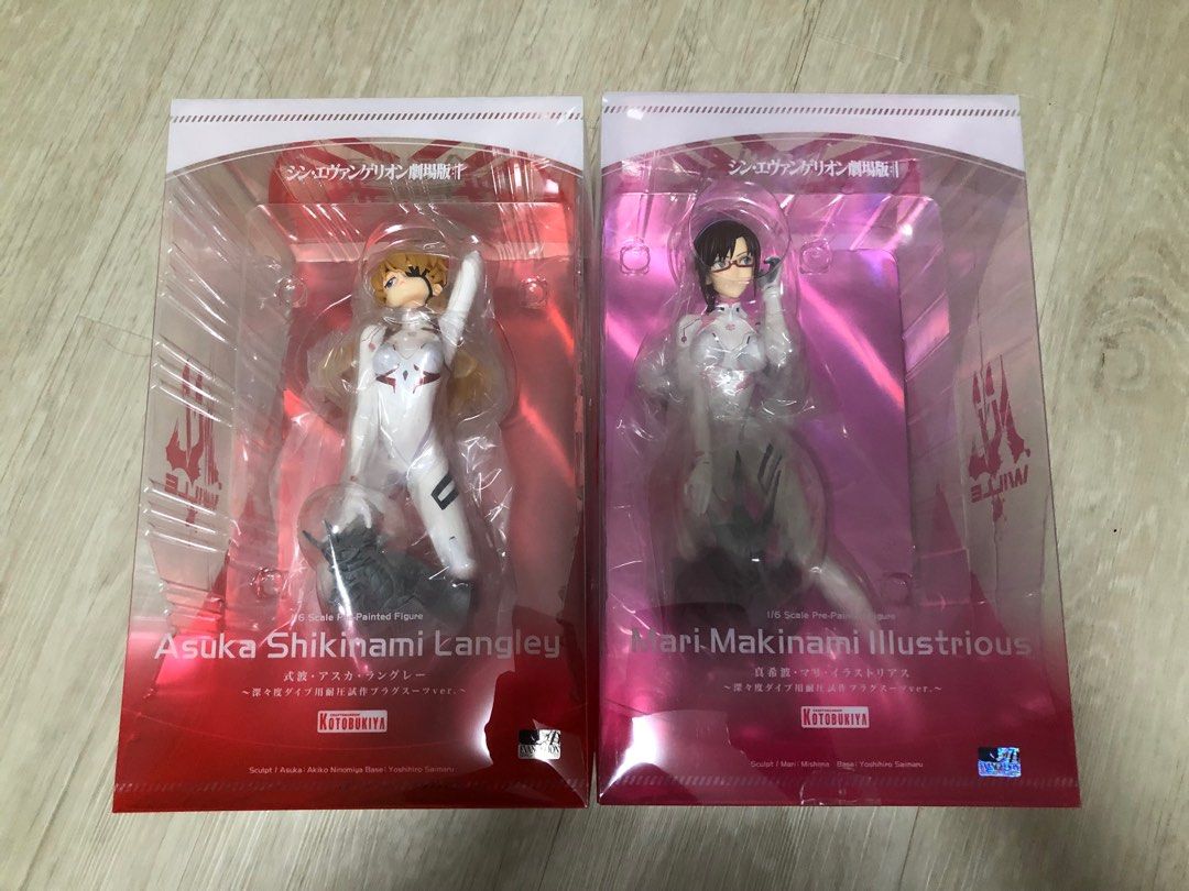 Asuka Shikinami Langley & Mari Makinami Illustrious - Evangelion ...