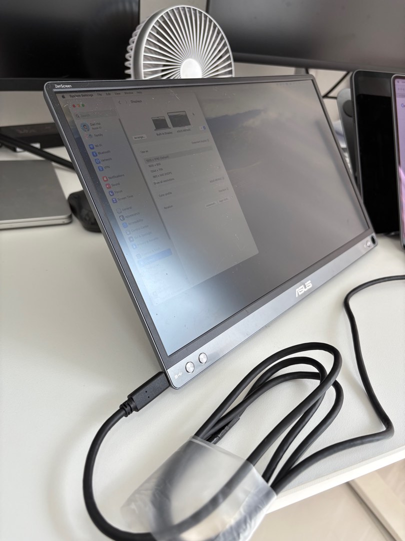 Asus -ZenScreen-MB16ACE Portable USB Monitor- FHD Type-C, Computers ...