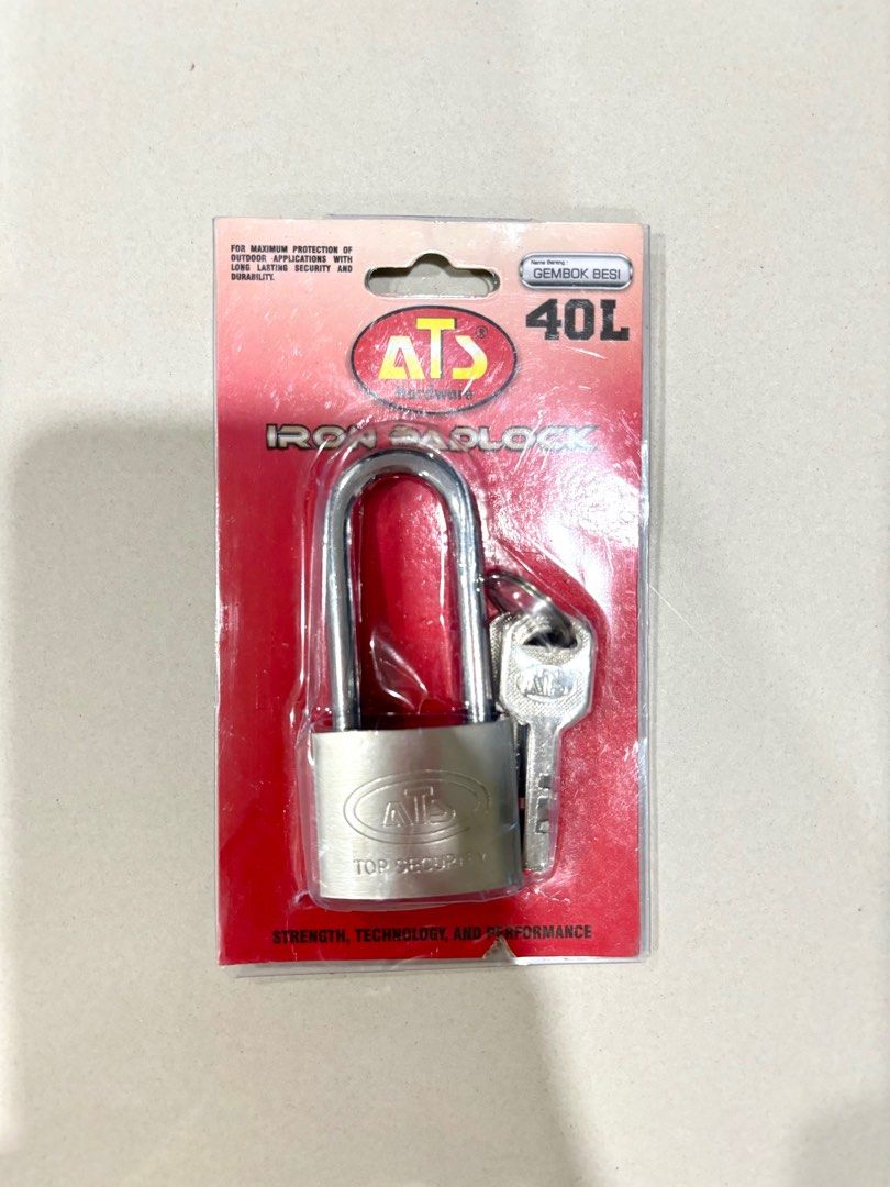 ATS Gembok besi dan kunci, Perabotan Rumah di Carousell