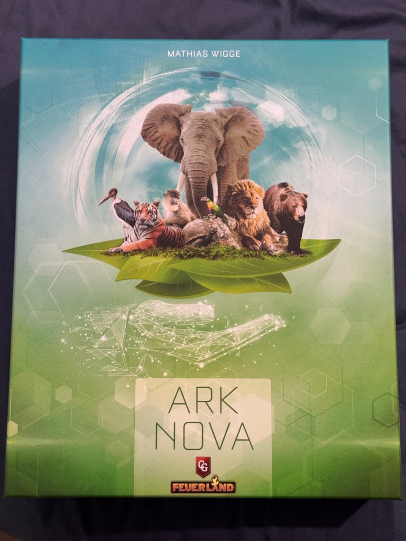 Authentic Ark Nova boardgame, Hobbies & Toys, Toys & Games on Carousell