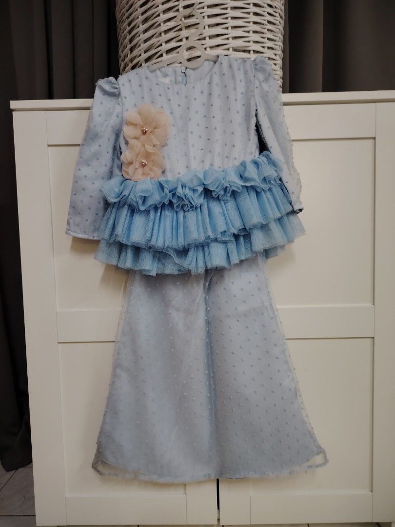 Baju kurung Kids Belle Babies BBD, Babies & Kids, Babies & Kids Fashion ...