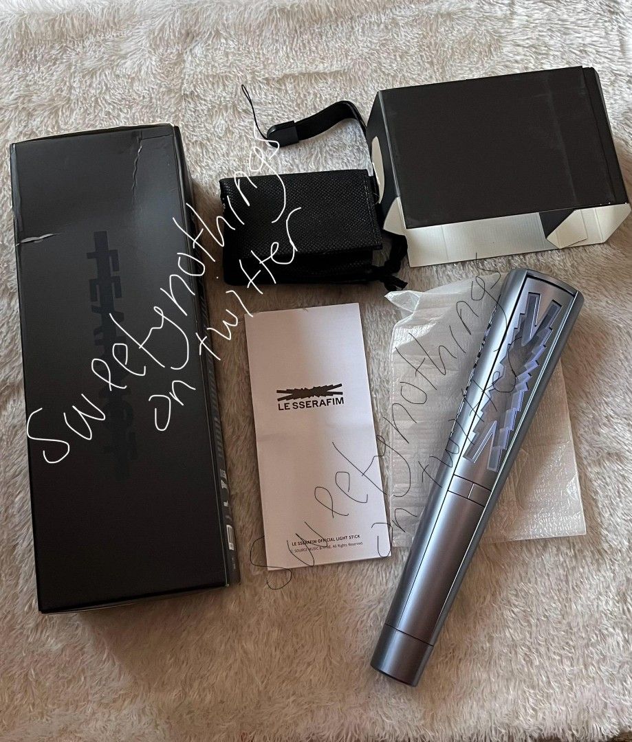 Bisa cod Lesserafim lightstick kpop official le sserafim, K-Wave di ...