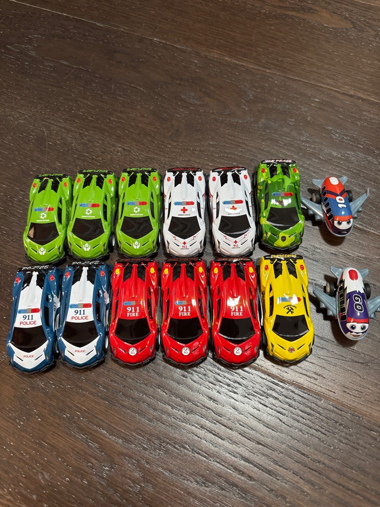 BN (Pull Back / Retractable) Toy Cars & Aeroplanes - all for $10 ...