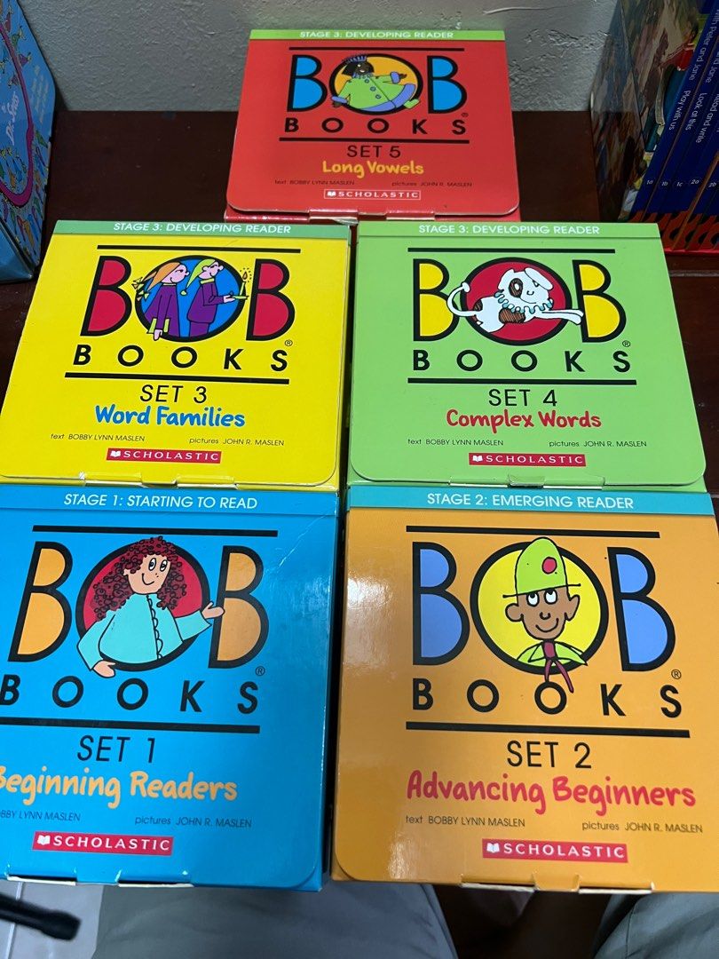 Bob books set 1 to 5, Hobbies & Toys, Books & Magazines, Children's ...