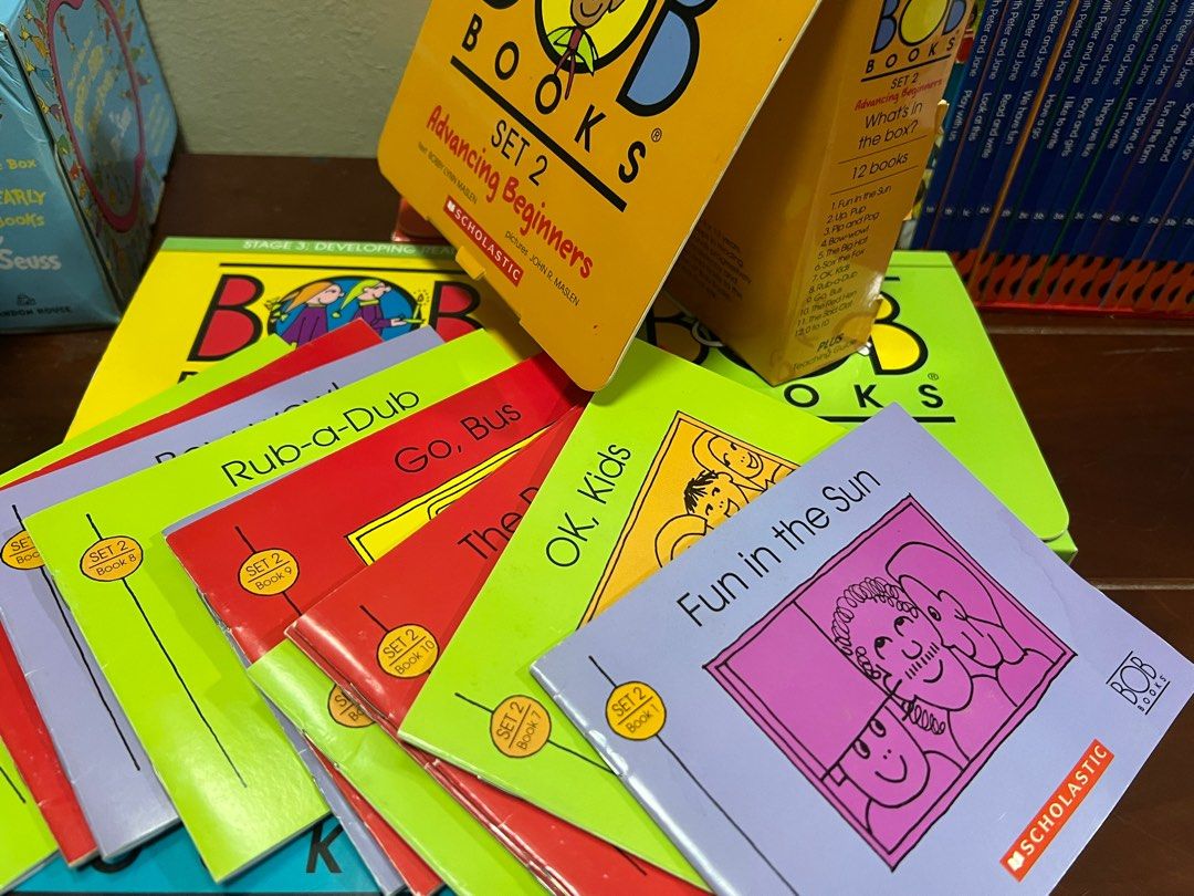 Bob books set 1 to 5, Hobbies & Toys, Books & Magazines, Children's ...