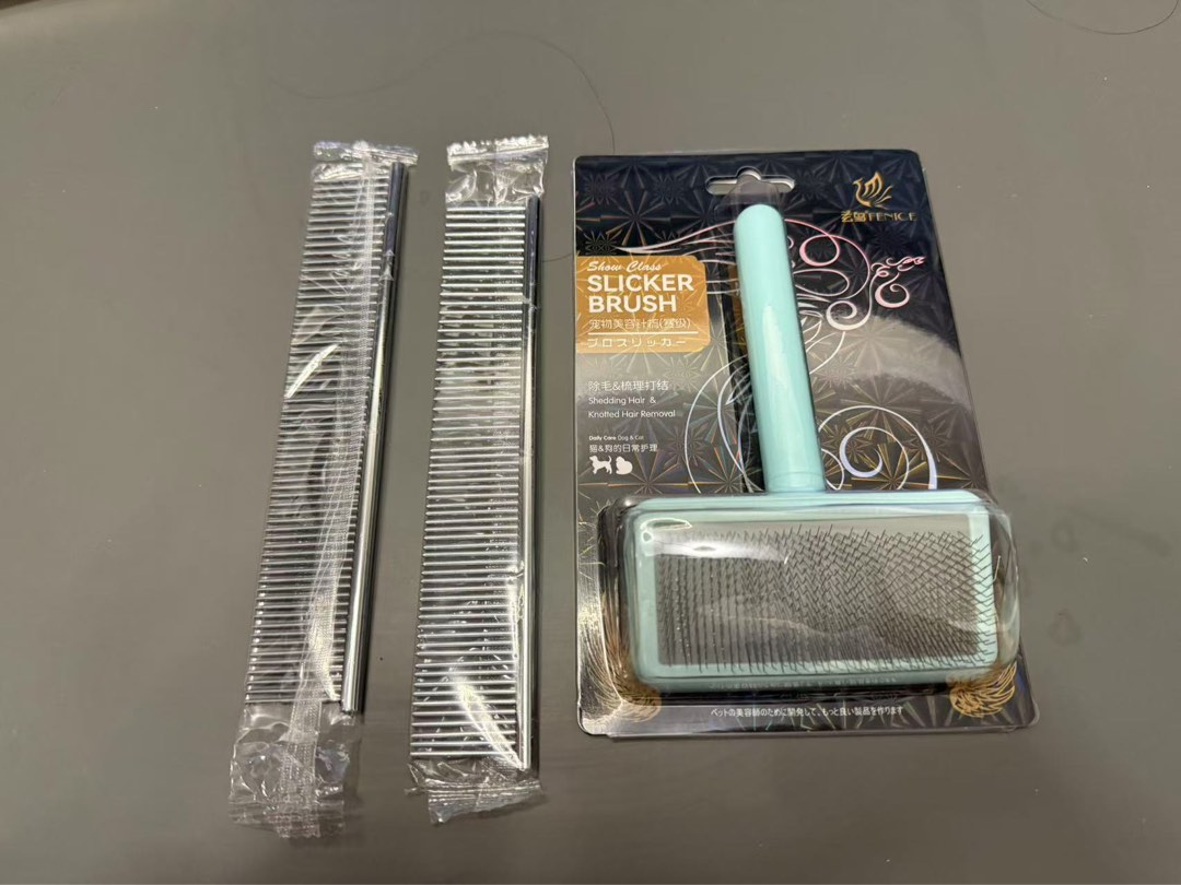 Brandnew Stainless Steel Fur Comb, Pet Supplies, Health & Grooming Supplies on Carousell