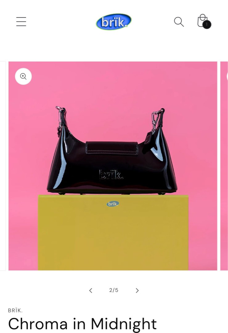 BRIK IN CHROMA MIDNIGHT, Women's Fashion, Bags & Wallets, Shoulder Bags ...