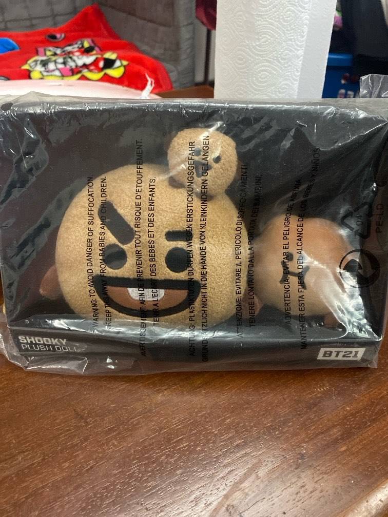 BTS BT21 Shooky Small Plush, Hobbies & Toys, Collectibles & Memorabilia ...