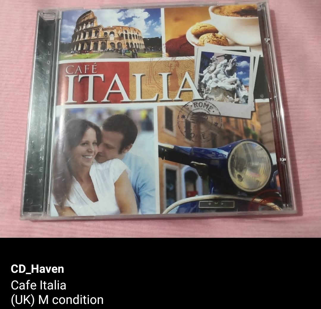 Cafe Italia CD (unsealed), Hobbies & Toys, Music & Media, CDs & DVDs on ...
