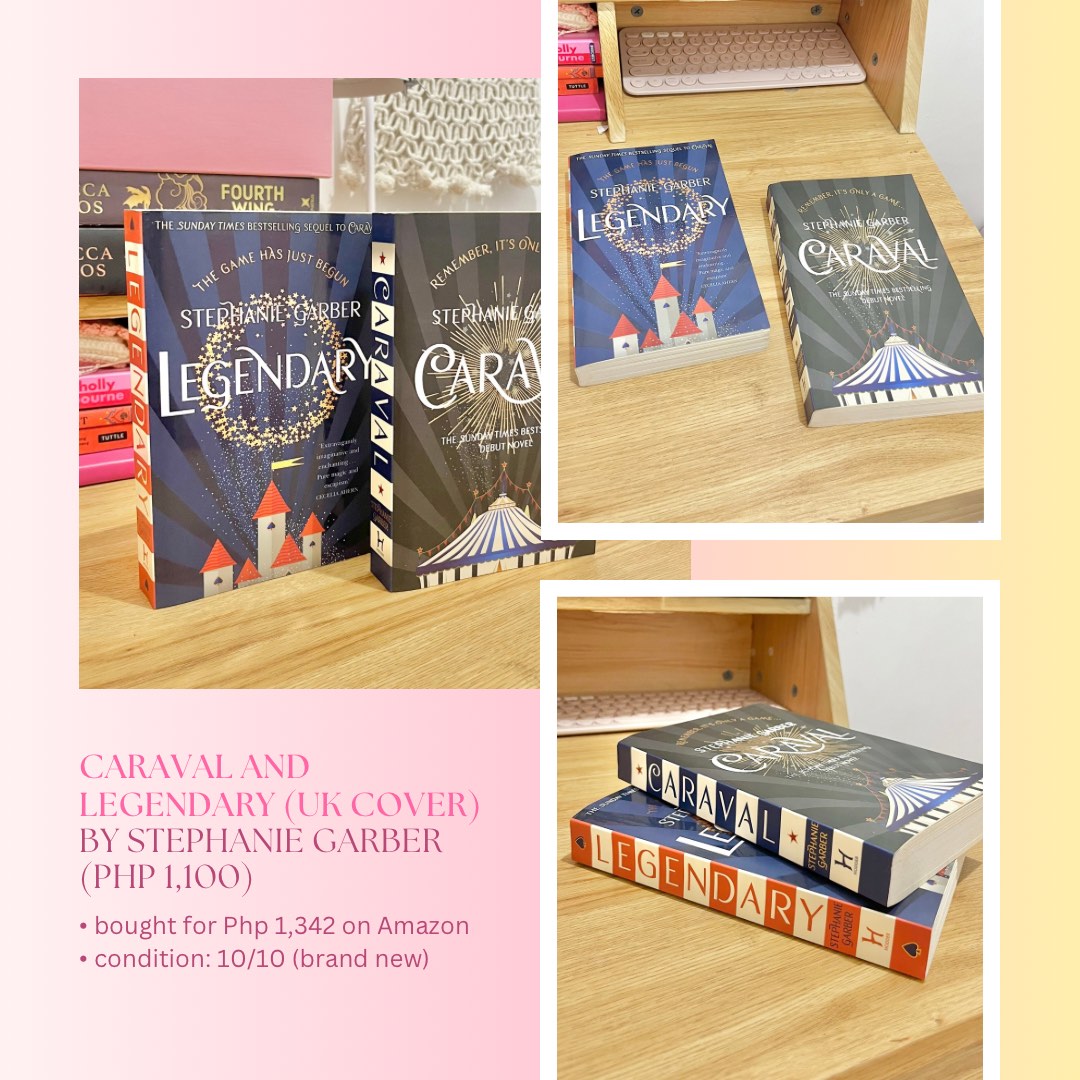 Caraval Series (UK Cover) by Stephanie Garber, Hobbies & Toys, Books ...