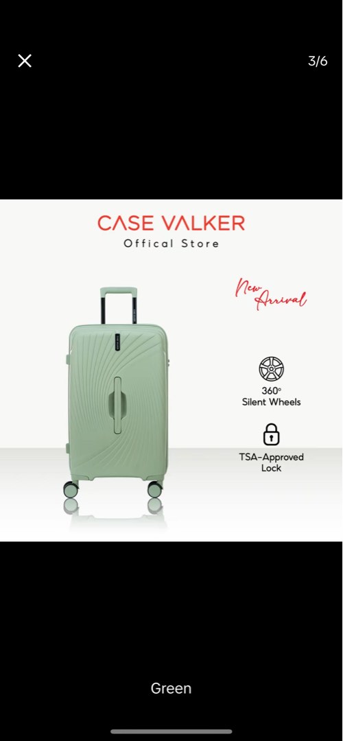 Case Valker TUNA | 28 inch, Hobbies & Toys, Travel, Luggages on Carousell