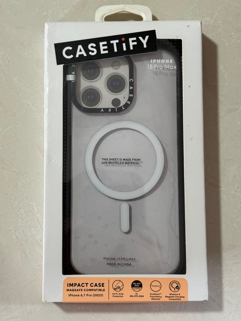 Casetify iPhone 15 pro max case, Mobile Phones & Gadgets, Mobile & Gadget Accessories, Cases ...