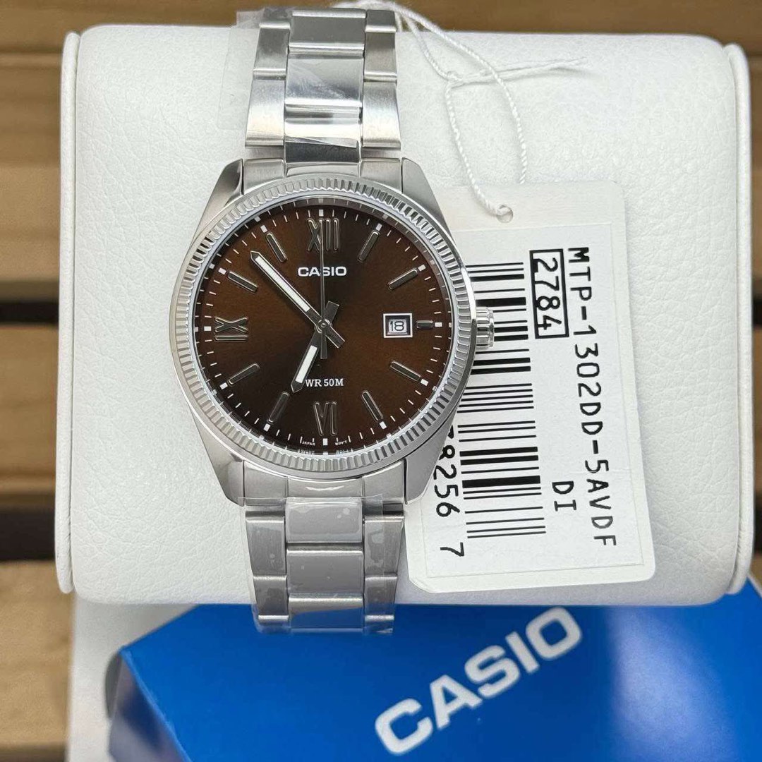 CASIO BROWN DIAL, Men's Fashion, Watches & Accessories, Watches on ...