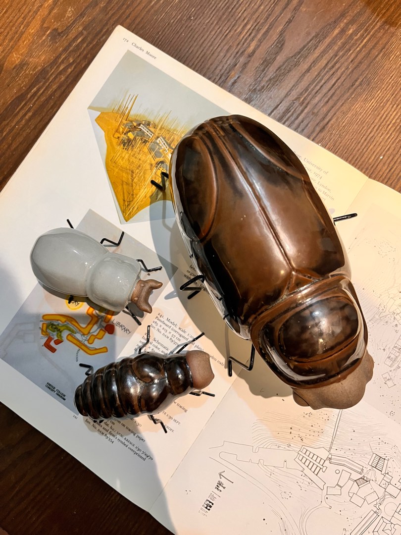 ceramic bug and termites, Furniture & Home Living, Home Decor, Other ...