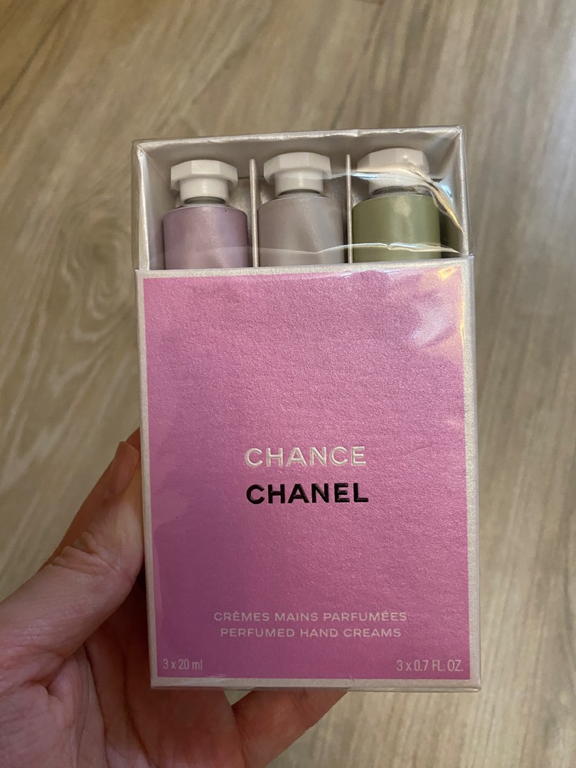 Chanel chance hand cream 20ml x3, 美容＆個人護理, 沐浴＆身體護理, 沐浴及身體護理 - 身體護理 ...
