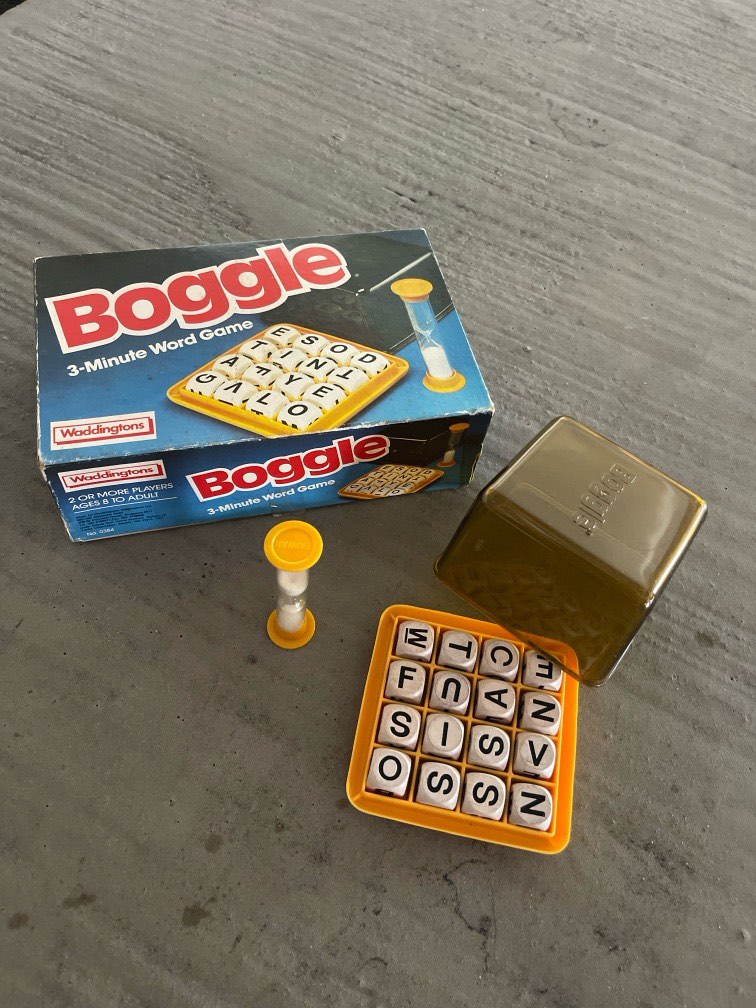 Classic Boggle Word Game, Hobbies & Toys, Toys & Games on Carousell