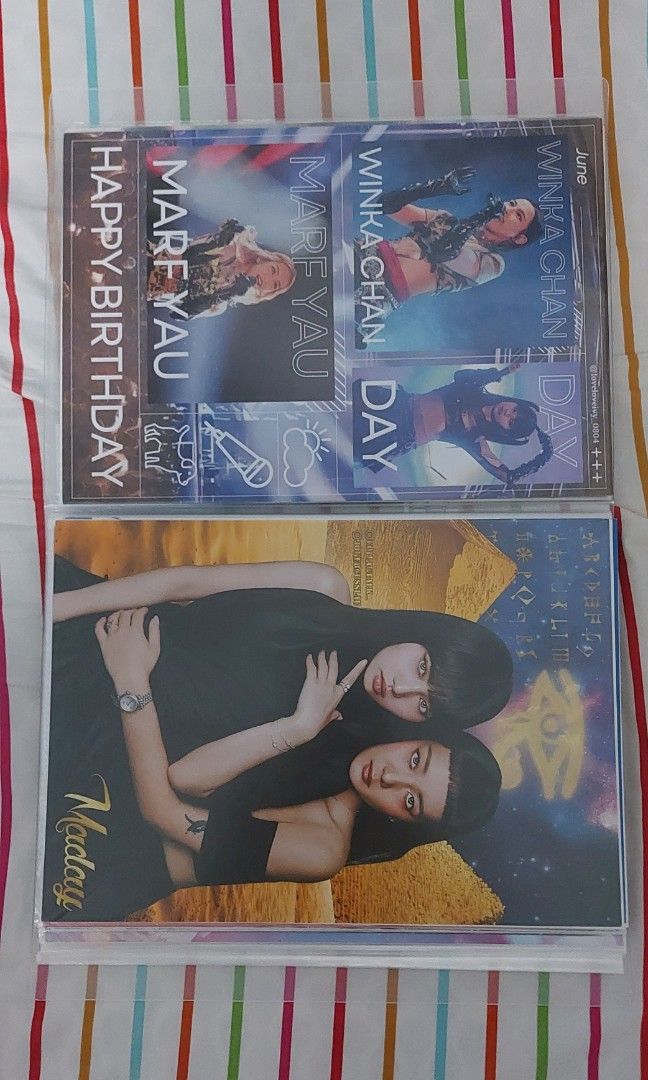 COLLAR應援 A4 POSTER 海報 出售 DAY HUI 許軼 WINKA MARF SUMLING YOYO KOT ALICE ...