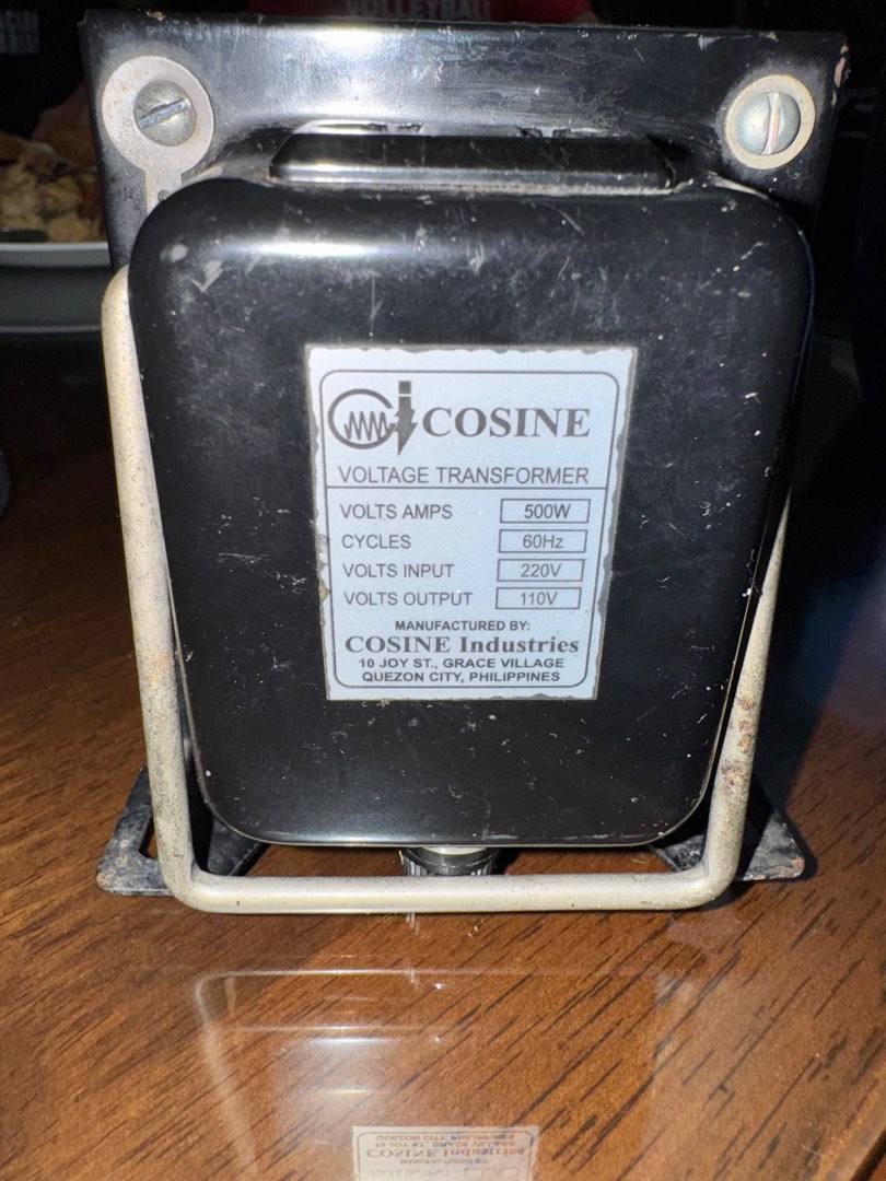 Cosine transformer, Furniture & Home Living, Home Improvement ...