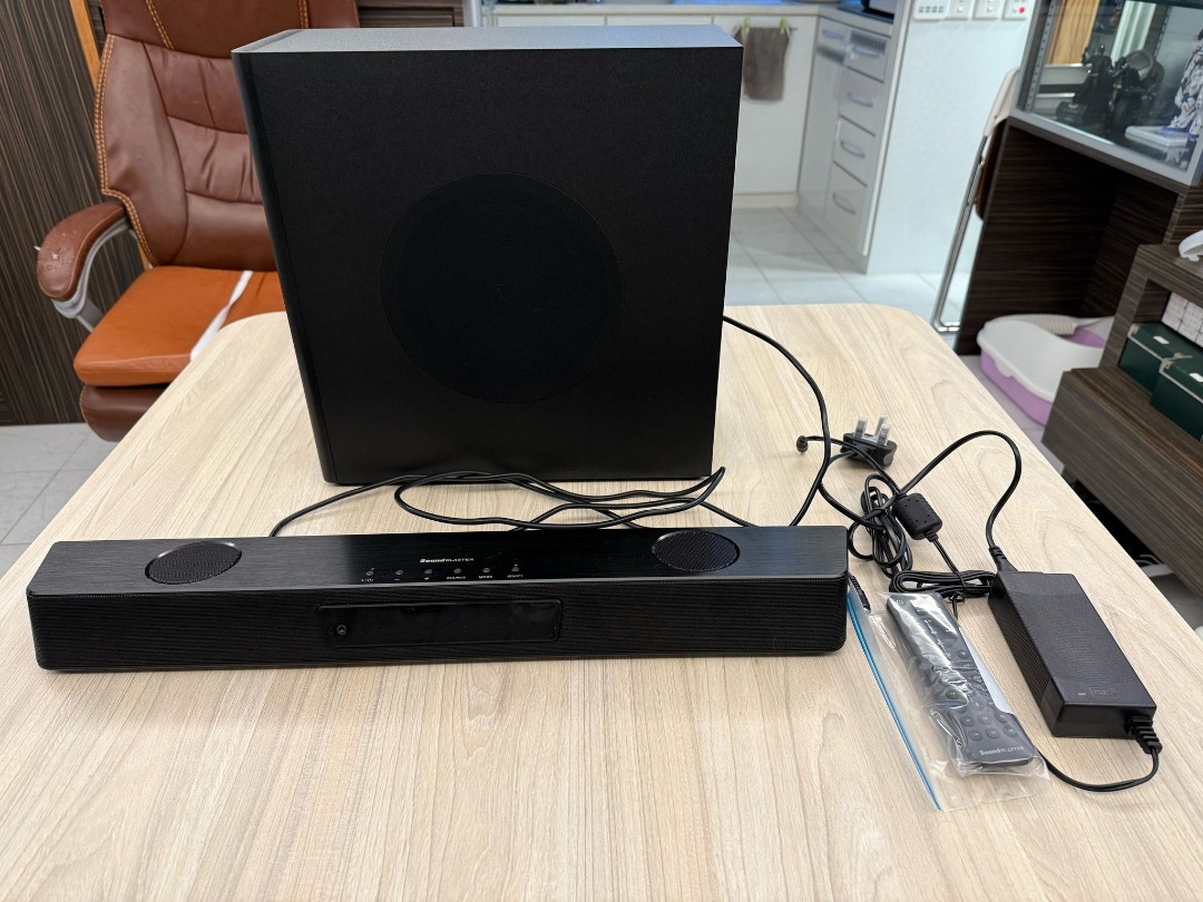Creative Blaster Katana V2 (Soundbar + Subwoofer), 電腦＆科技, 電腦周邊及配件, 電腦周邊 ...