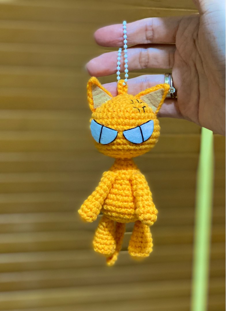 Crochet Kyo Sohma Cat - Fruits Basket, Hobbies & Toys, Stationery ...
