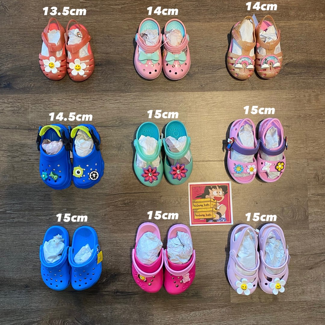 Crocs budak 13.5cm - 15cm, Babies & Kids, Babies & Kids Fashion on ...