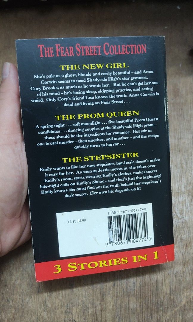 Dark Terrors 3 Stories in 1 by RL Stine (BB), Hobbies & Toys, Books ...