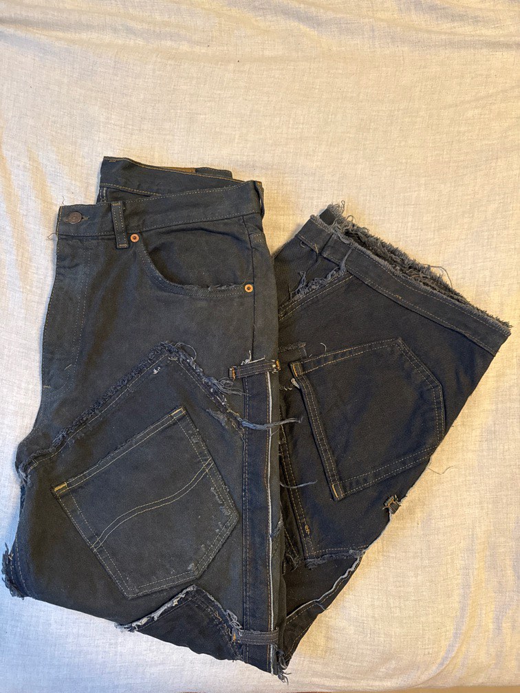 Denim Reworked Jeans, Women's Fashion, Bottoms, Jeans & Leggings on ...