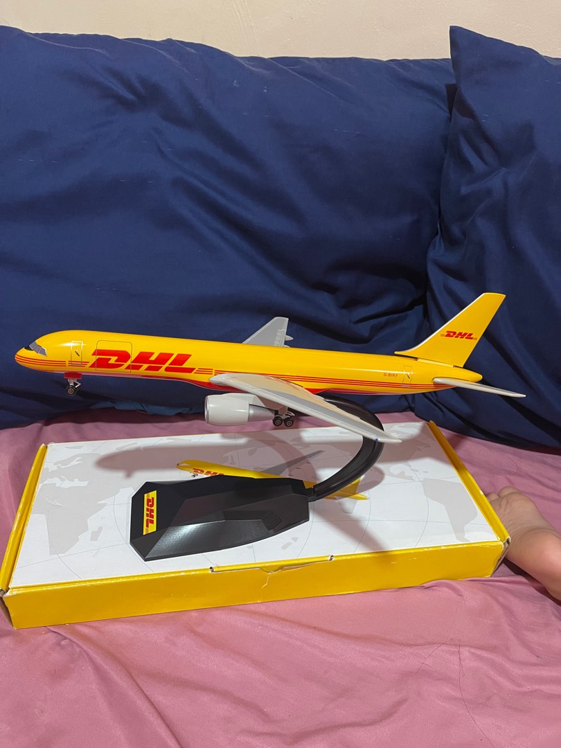 DHL aiplane model 36cm metal body, Hobbies & Toys, Toys & Games on ...