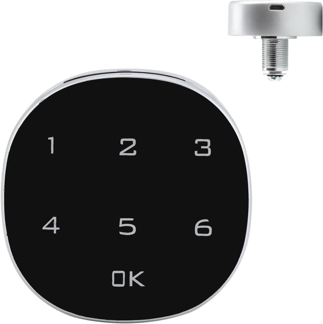 Digital Coded Lock, Keyless Entry Keypad Lock with 1 to 15 Digit ...