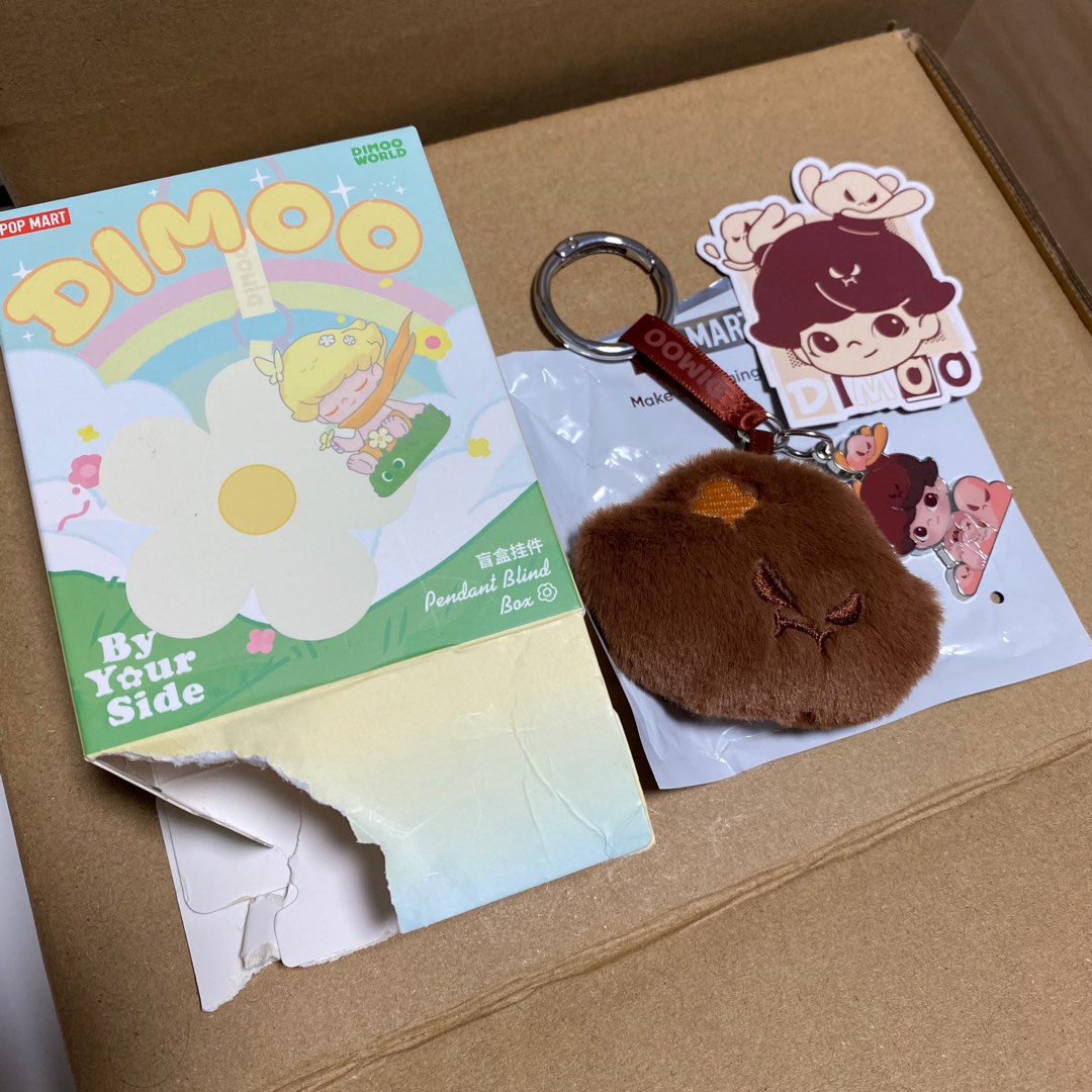 Dimoo - By your side pendant, Hobbies & Toys, Toys & Games on Carousell