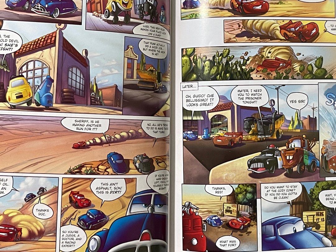 Disney Pixar Cars Comic Book, Hobbies & Toys, Books & Magazines, Comics ...