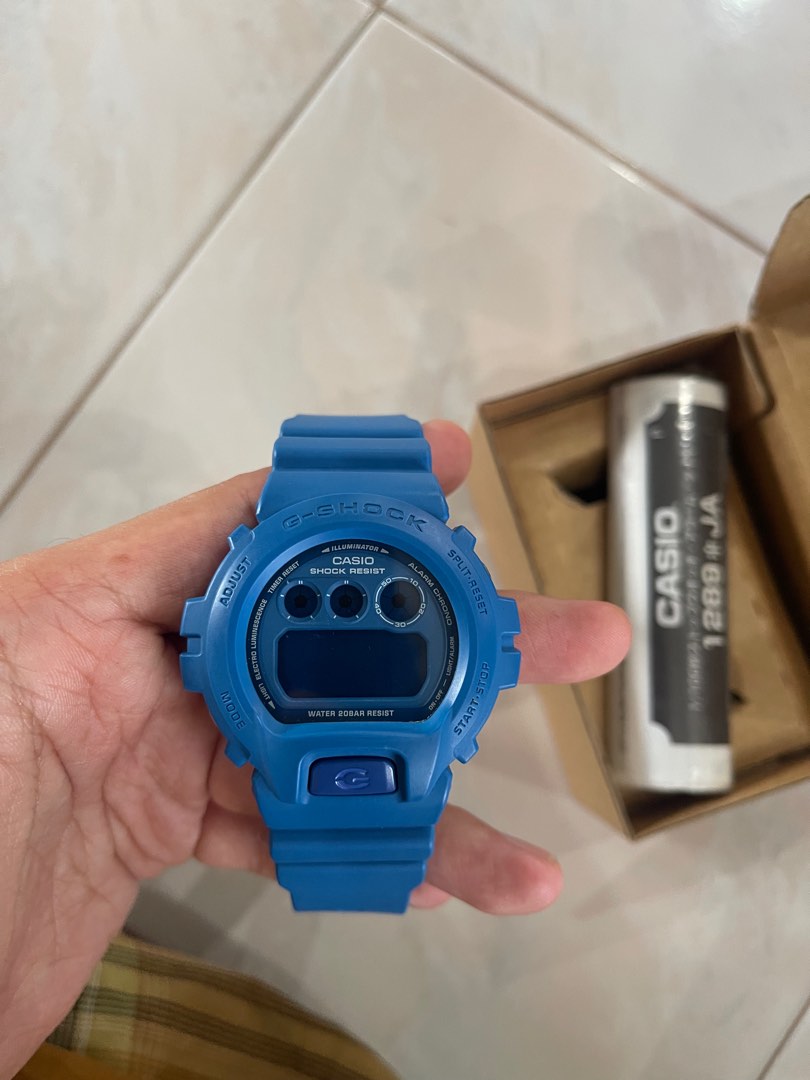 DW6900 MM2 SMURF, Men's Fashion, Watches & Accessories, Watches on ...