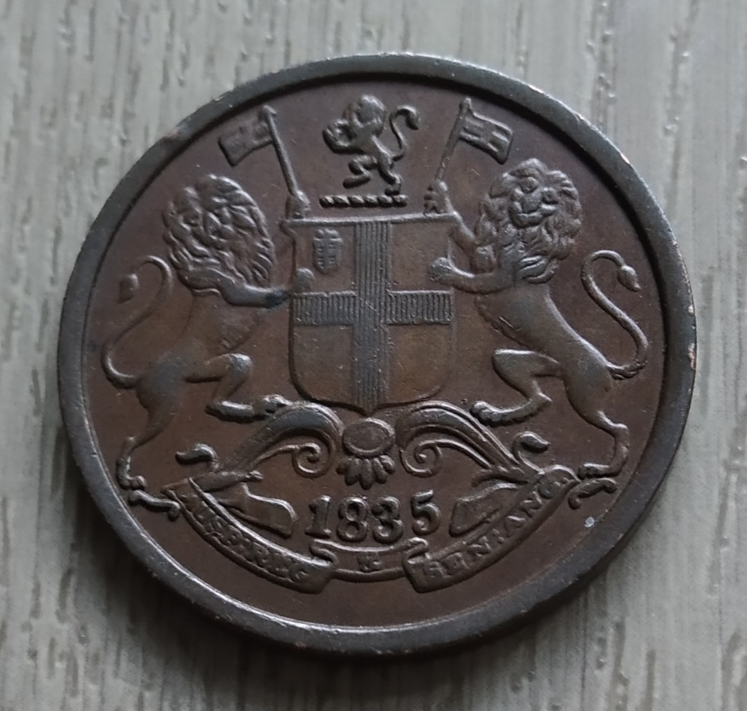 East India Company 1835 1/4 Anna Coin With Good Details, Hobbies & Toys ...