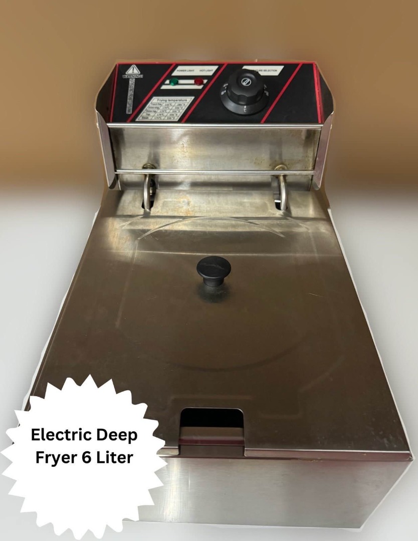 Electric deep fryer 6 liter, TV & Home Appliances, Kitchen Appliances ...