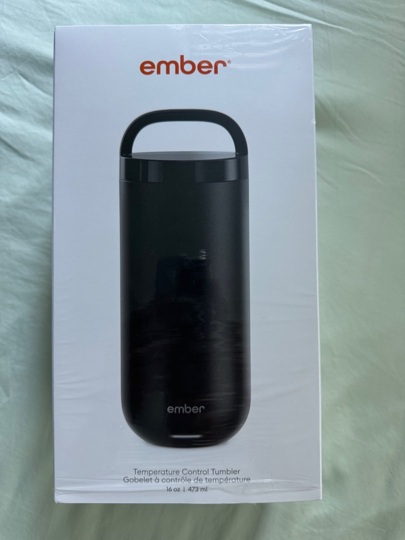Ember Tumbler 16oz | Temperature Control Apple iOS Flask Bottle ...