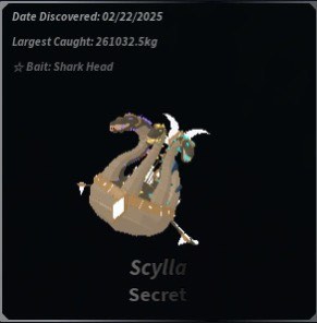Fisch Secret scylla crystallized seadragon, Video Gaming, Gaming ...