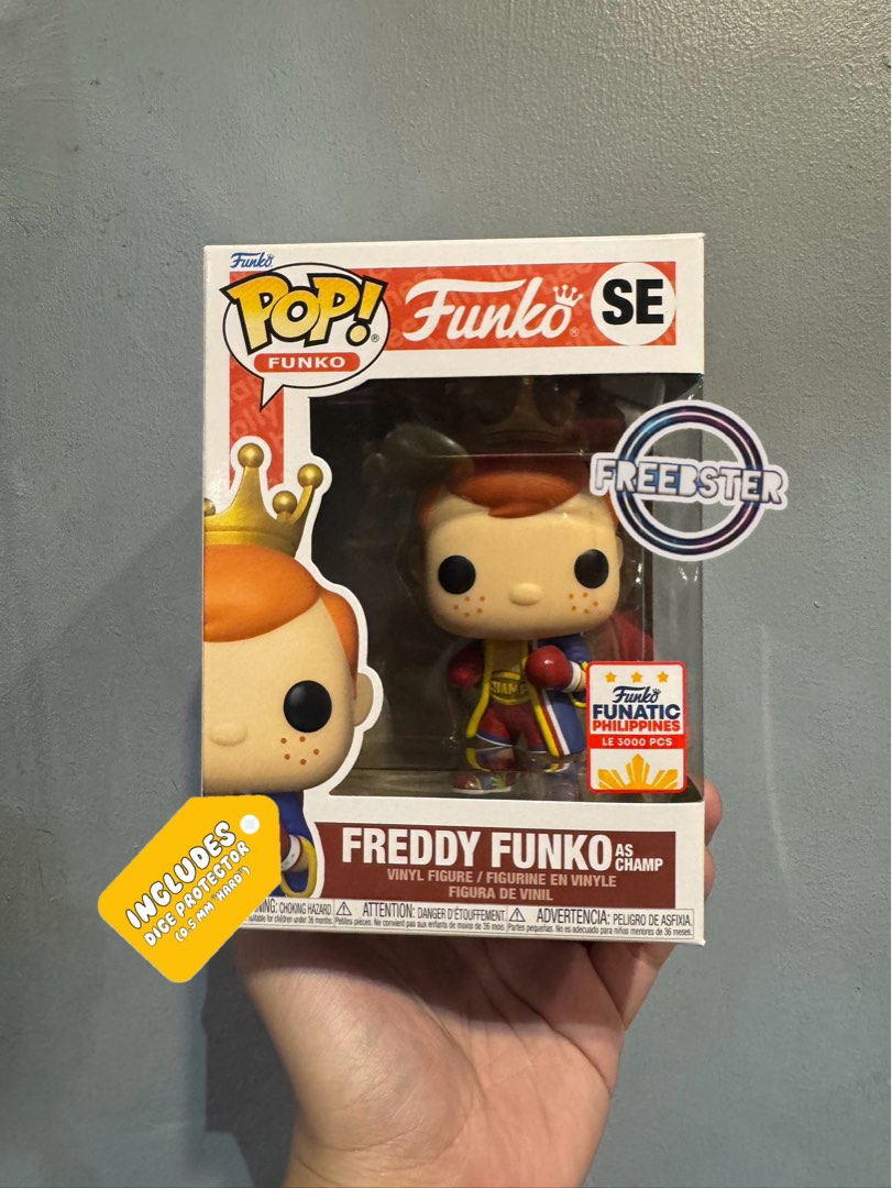 Freddy Funko as Champ Funko Pop (Freddy Funko Champ), Hobbies & Toys ...