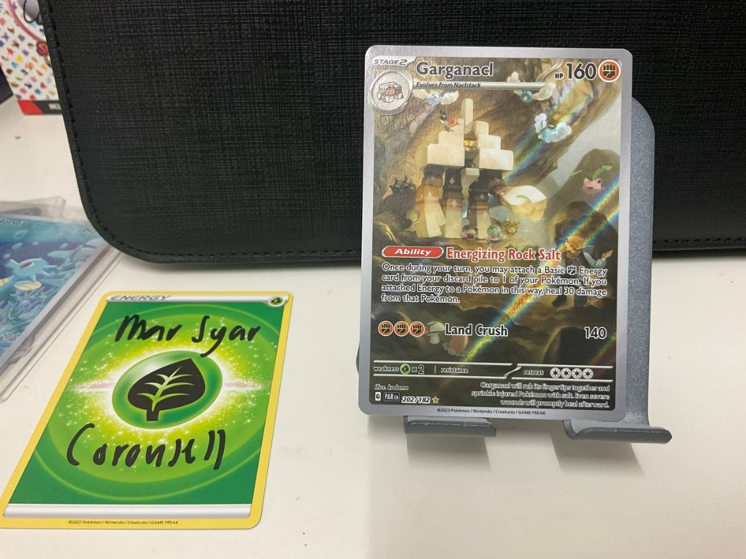 Pokemon : Garganacl IR (Paradox Rift), Hobbies & Toys, Toys & Games on ...