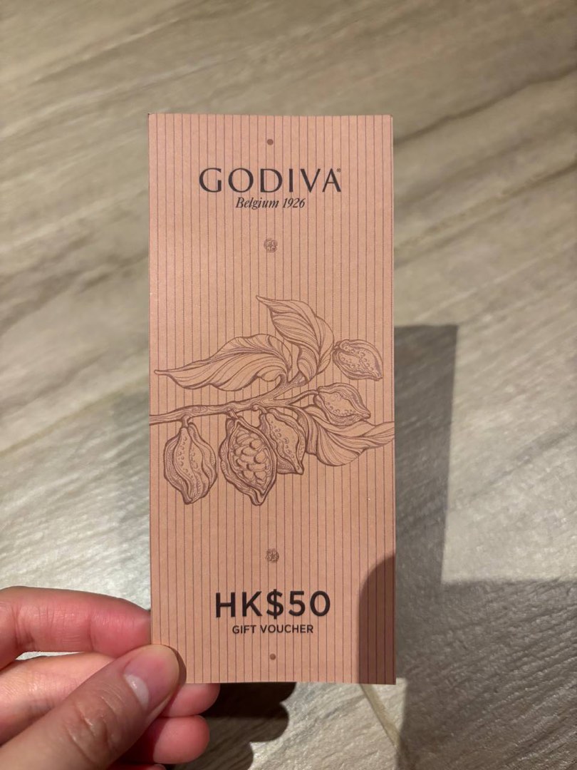 [Godiva Voucher] 8折朱古力 Tea time break 一 break!, 門票＆禮券, 現金券、兌換券、禮券 ...