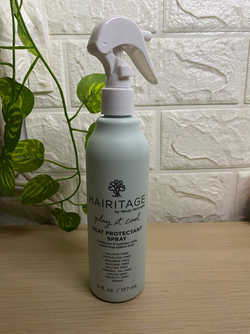 Hairitage Heat Protectant Spray 177 ML, Beauty & Personal Care, Hair on ...