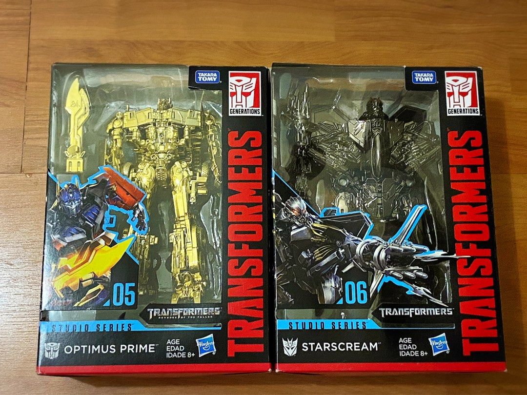 Hasbro TakaraTomy TF SS 05&06 Optimus Prime & StarScream, Hobbies ...