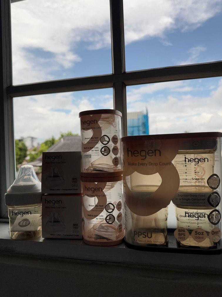 Hegan bottle, Babies & Kids, Nursing & Feeding, Breastfeeding & Bottle ...