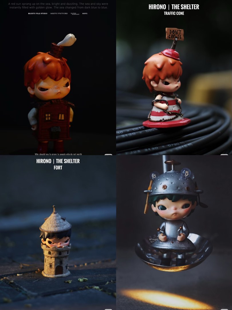 Hirono Shelter series- Alien, Cabin, Traffic Cone, Fort, Hobbies & Toys ...
